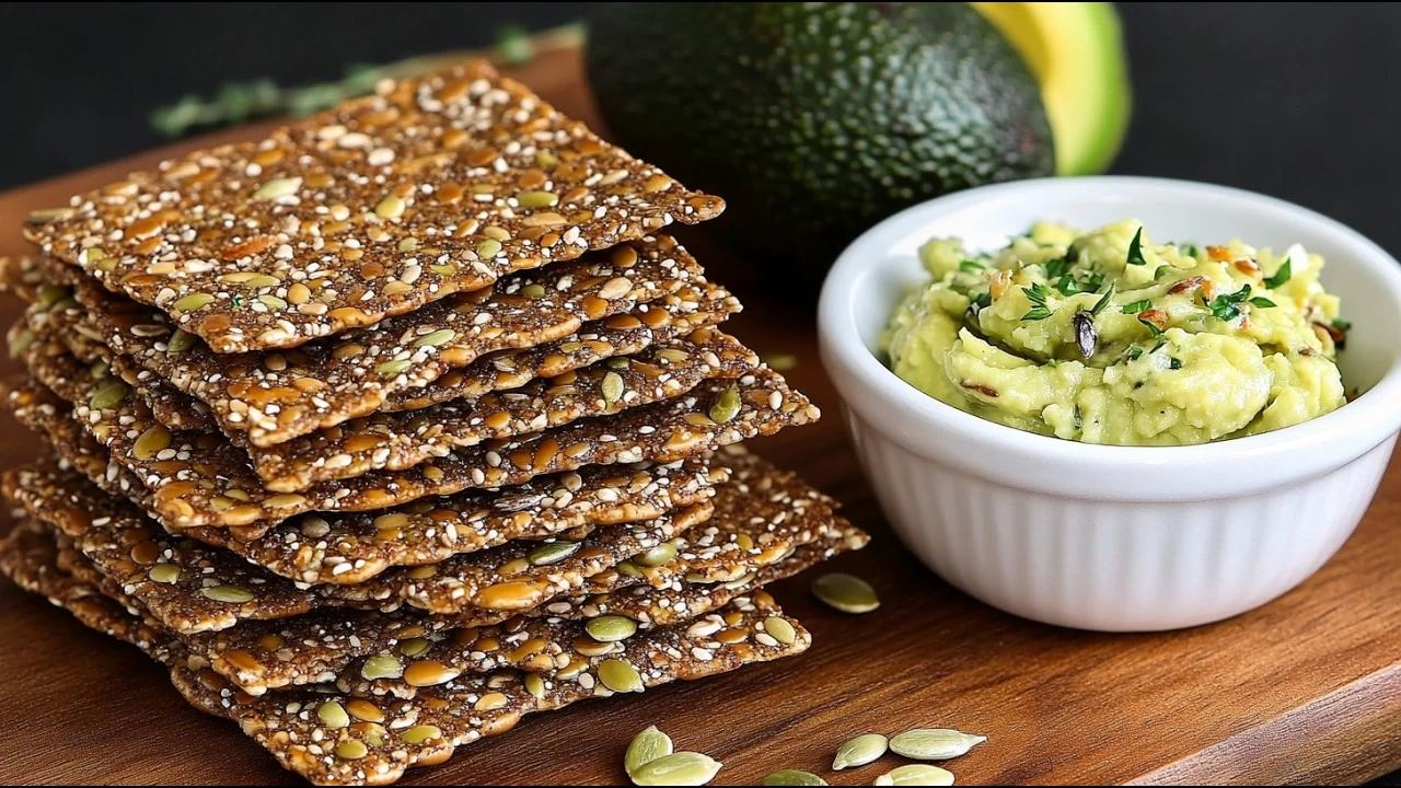 طرز تهیه کراکر خانگی مفید برای قلب و مغز با مواد ساده